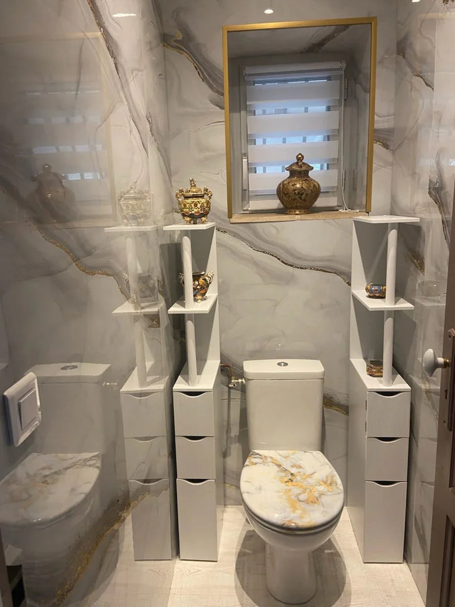 Panneau PVC Effet Marbre | Salle de Bain | ByMyDeco – By My Deco