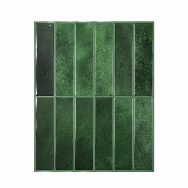 Crédence Cuisine Vert | Sticker Carrelage Vinyle Vertical Adhésif – By ...
