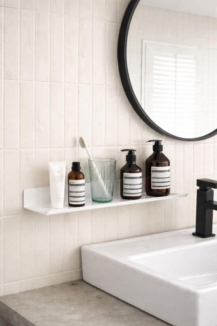 Crédence Cuisine Blanc Cassé | Sticker Carrelage Vinyle Vertical ...